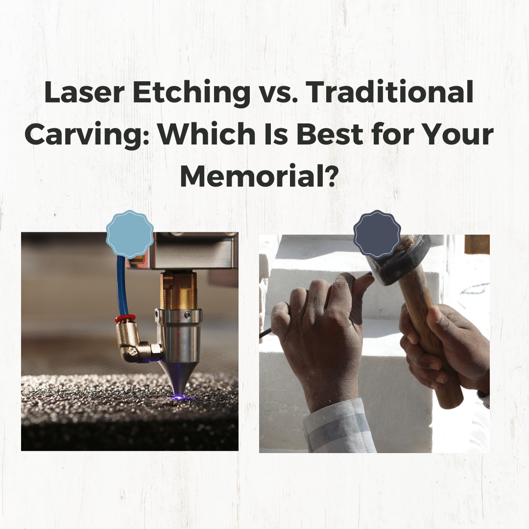 Headstone Engraving Laser Etching Vs Traditional Carving
